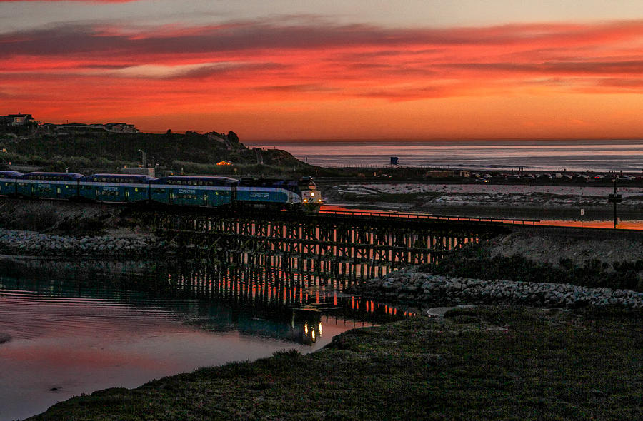 Sunset Express Photograph by Thomas Kaestner - Fine Art America