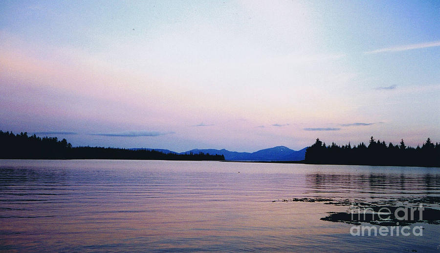 Sunset over Sumner Straight Photograph by Mark Thompson - Fine Art America