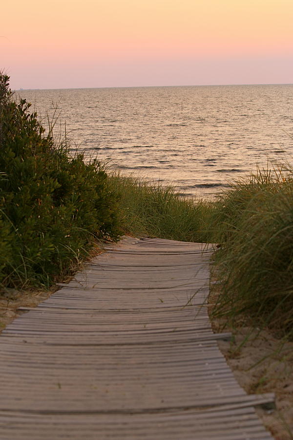 Sunset Path Photograph by Lynn Chendorain | Fine Art America