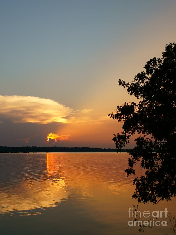 Sunset Reflection Photograph by Akula Harish - Fine Art America