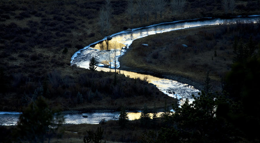 Sunset River Reflection Photograph by Patrick Derickson - Fine Art America