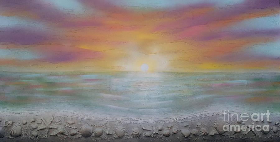 Sunset Mixed Media by Robert Murdock - Fine Art America