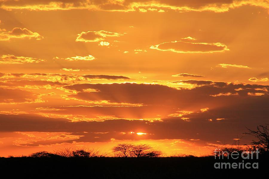 Sunset Silver Lining Photograph by Andries Alberts - Fine Art America