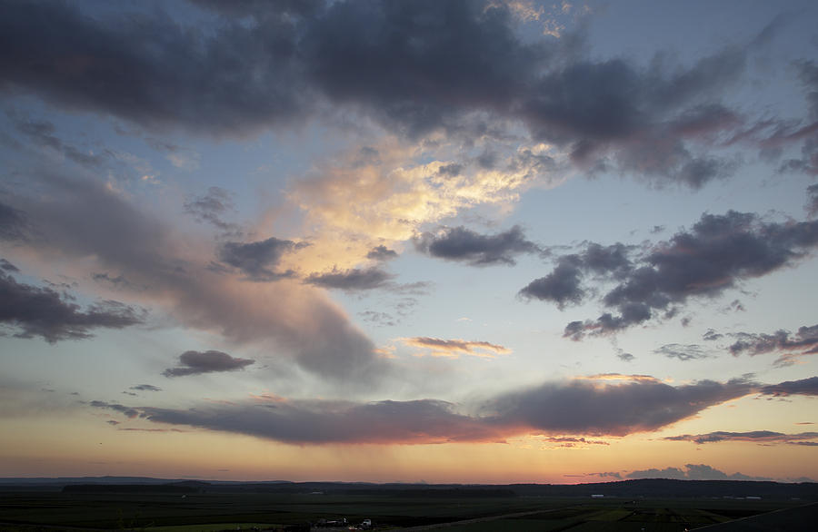 Sunset sky Photograph by Tom Bushey - Fine Art America