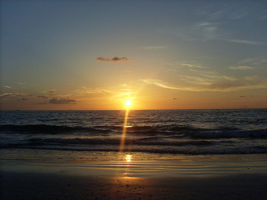 Sunset Sunbeam Photograph by Patrice Clark - Fine Art America