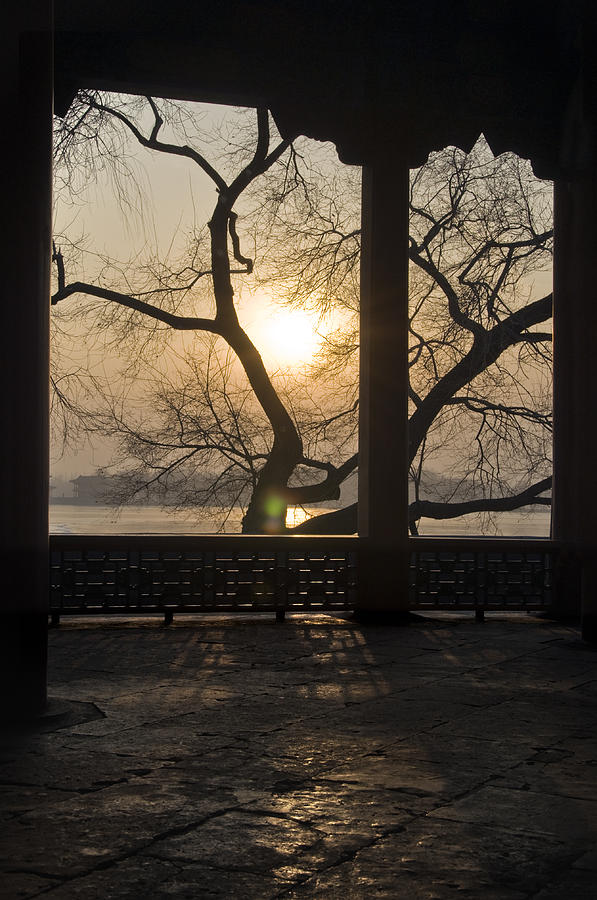 Sunset Through a Window Photograph by Ryan Mallen | Pixels