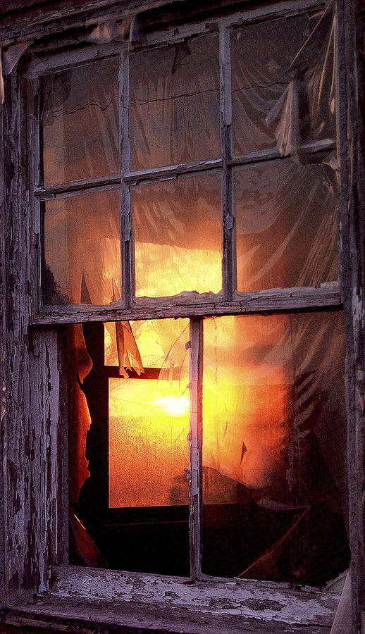 Sunset Through Window Photograph by Reid Albee - Fine Art America