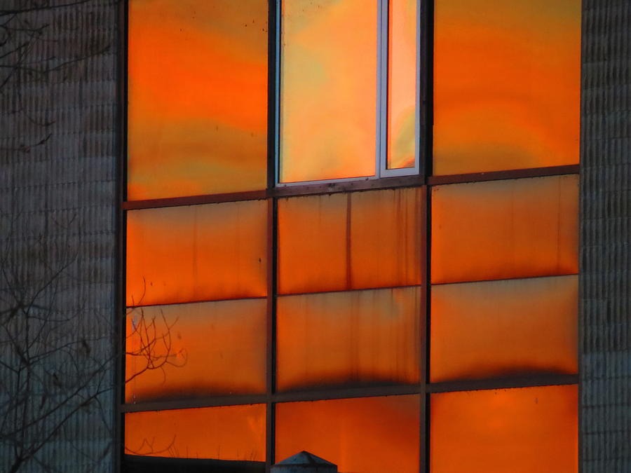 Sunset Window Reflection Photograph by Alex Call - Fine Art America