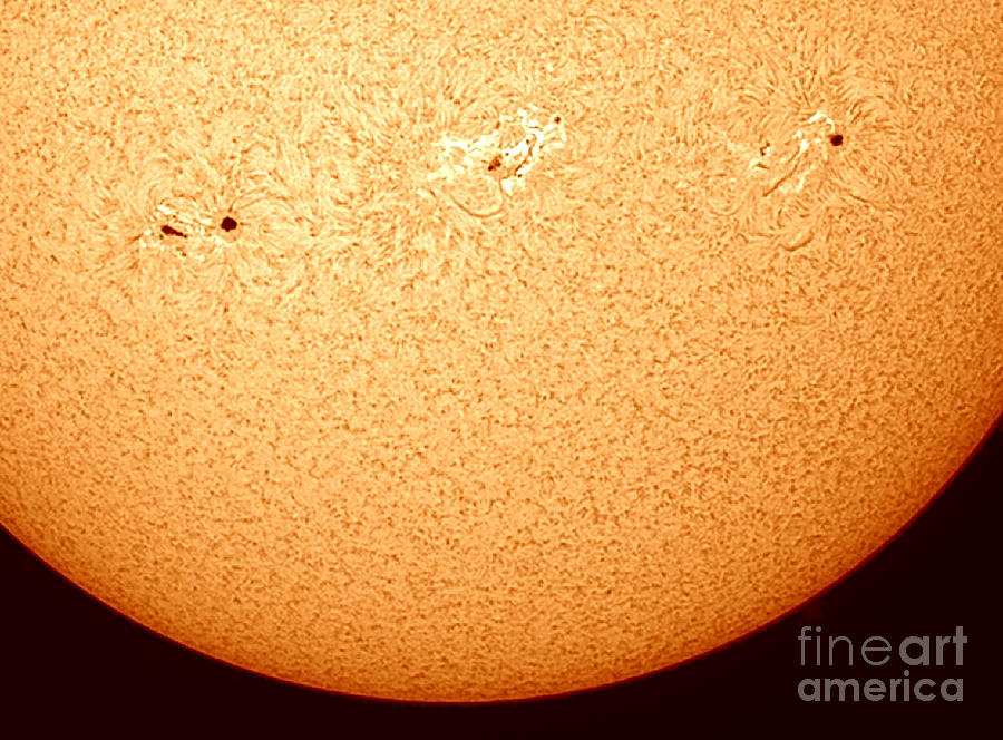 Sunspot Groups Photograph by John Chumack - Fine Art America