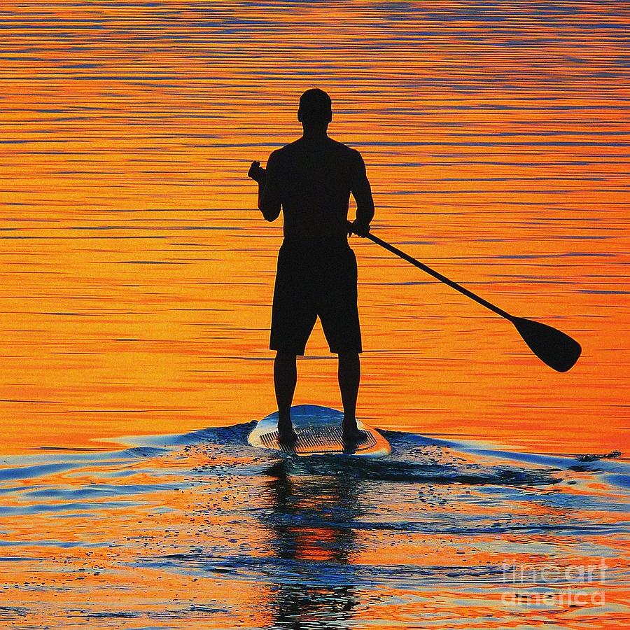 SUP Square Photograph by Eric Williams - Fine Art America