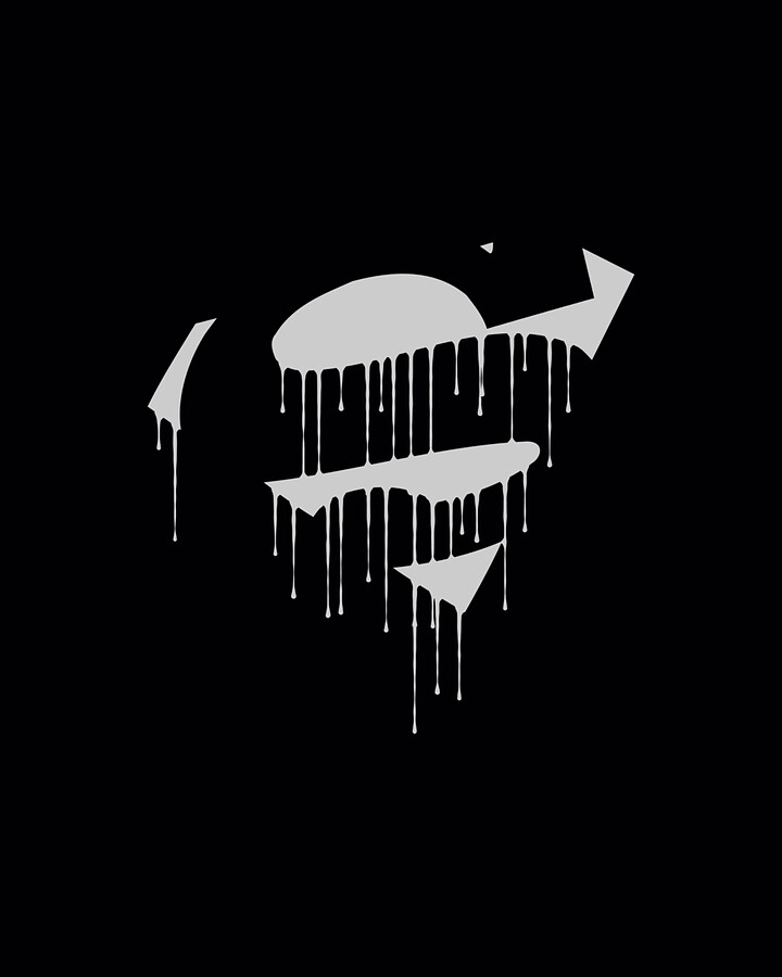 Superman - Dripping Shield Digital Art by Brand A - Pixels