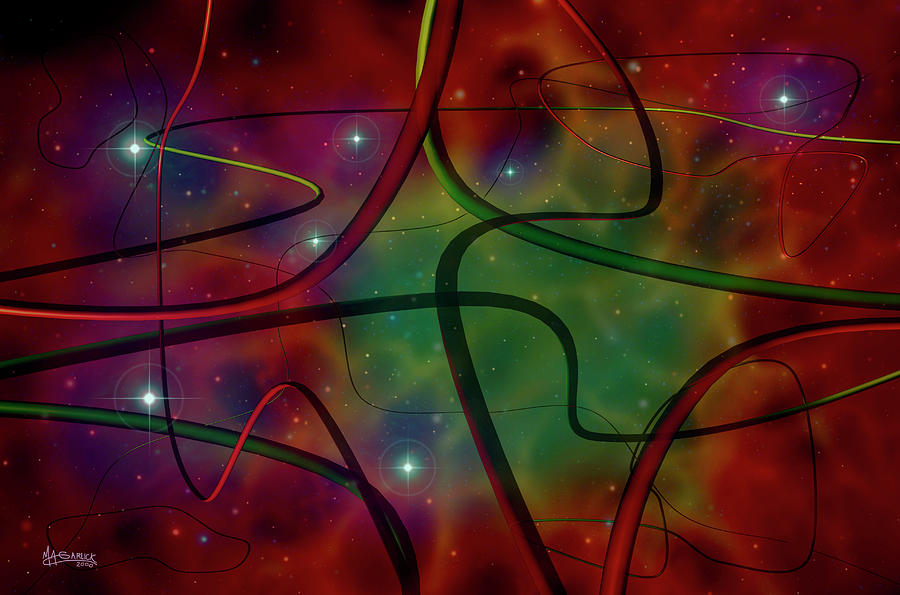 Superstrings Photograph by Mark Garlick/science Photo Library - Fine ...