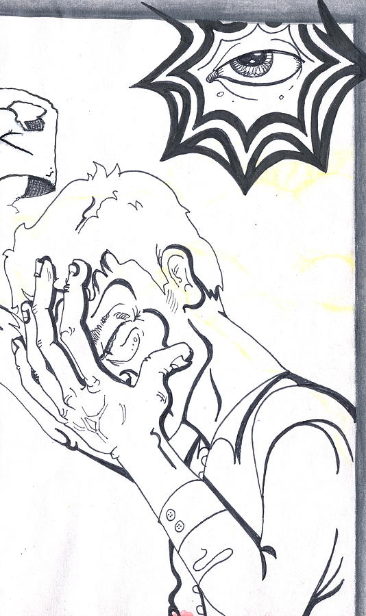 Surrender Drawing by Kevin Ball - Fine Art America