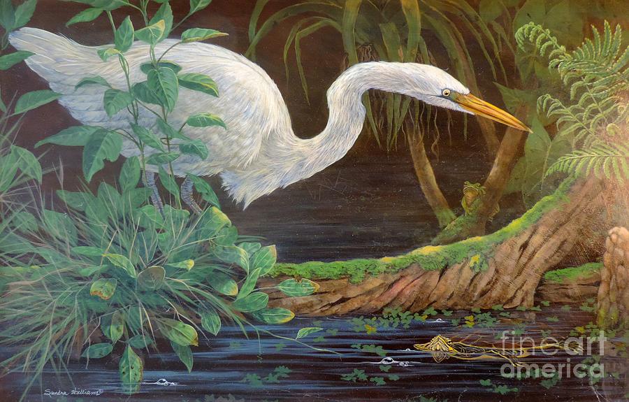Swamp Critters Painting by Sandra Williams - Fine Art America