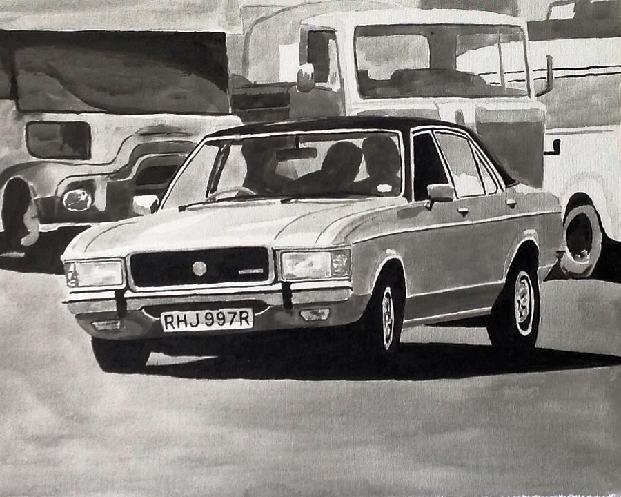 Sweeney Mk.1 Granada Painting by Sid Fox - Fine Art America