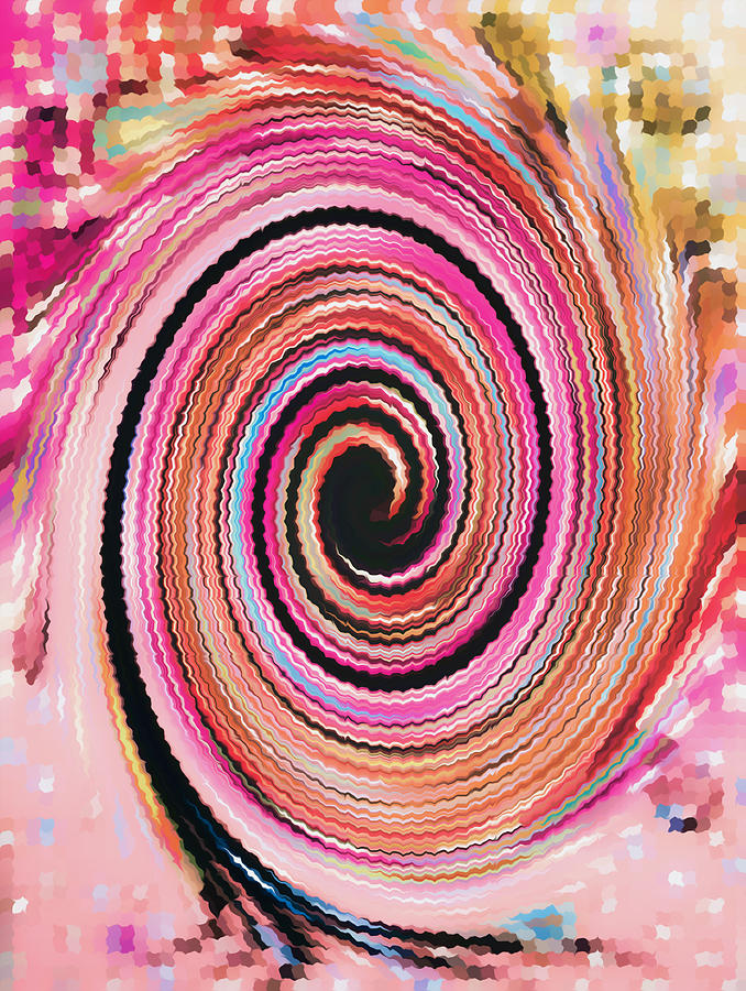 Swirl 55 Painting by Jeelan Clark - Fine Art America