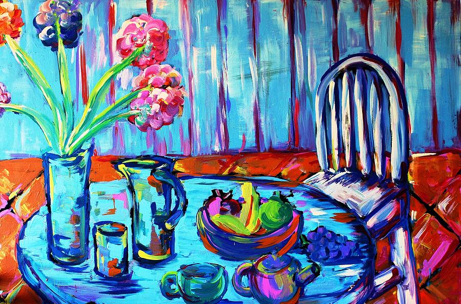 Table Setting Painting by Mark Watson - Fine Art America