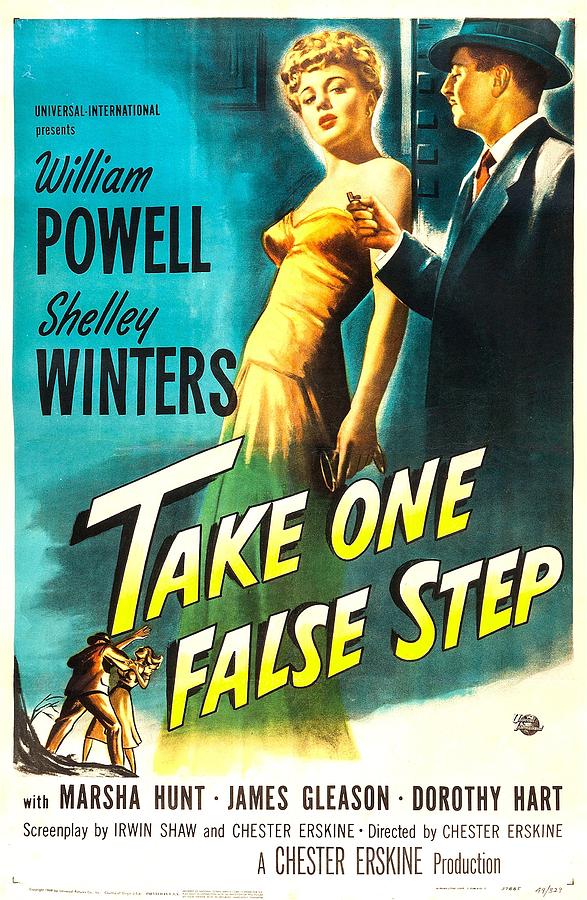 Take One False Step, Us Poster, Shelley Photograph by Everett - Fine ...