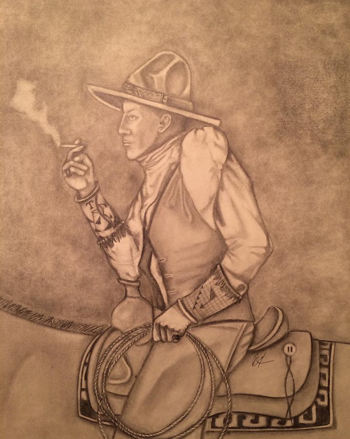 Taking a Break Drawing by Mark Ward - Fine Art America