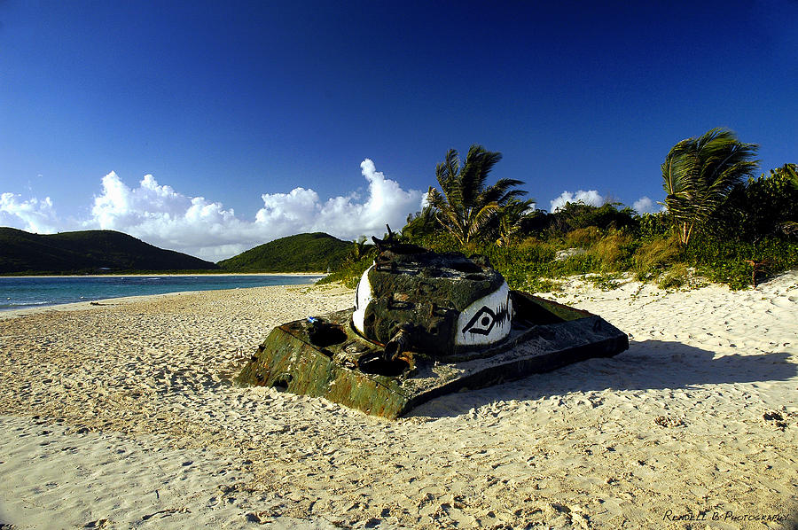 Tank on Snake Island Flamenco Beach Photograph by Rendell B - Fine Art ... Tank on Snake Island Flamenco Beach Photograph by Rendell B - Fine Art ...