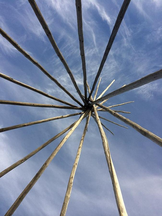 Tee Pee Setup Photograph by Joseph Sink - Fine Art America