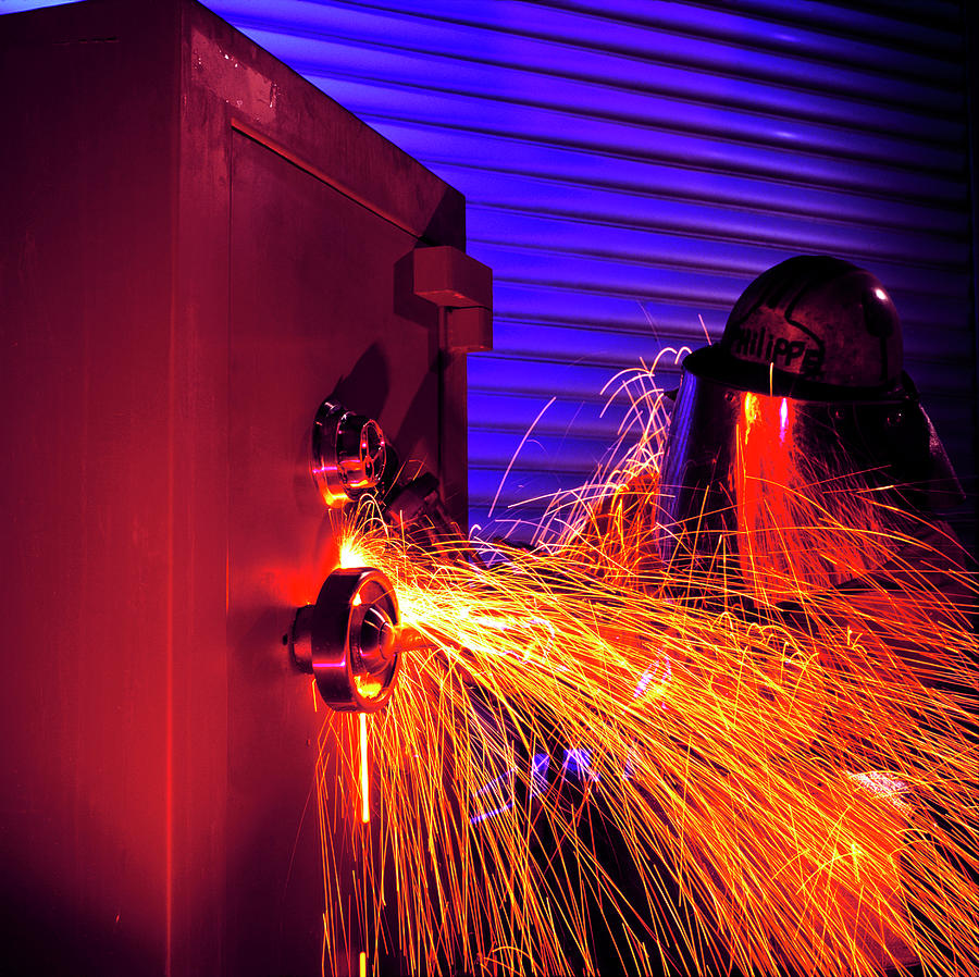 Testing A Safe by Science Photo Library