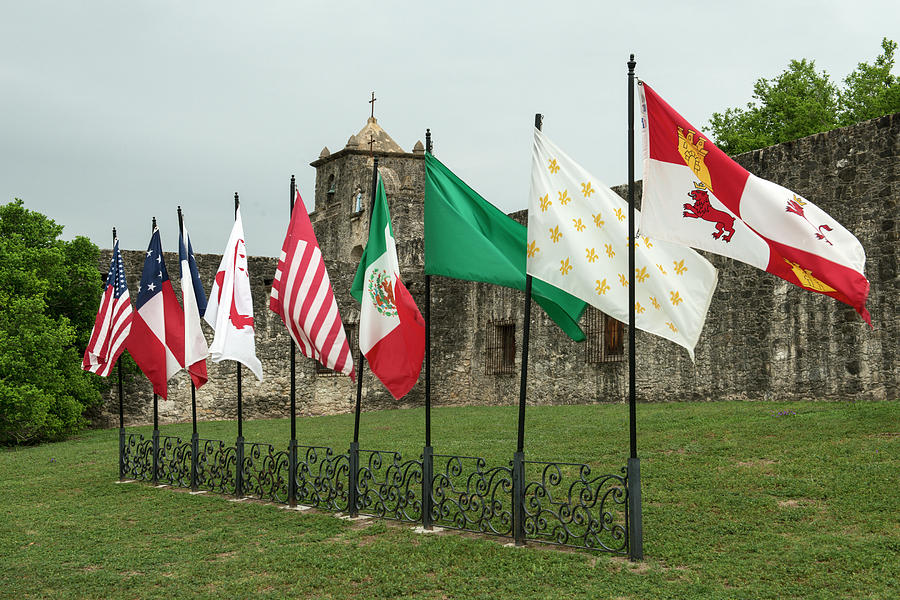 Texas Nine Flags, 2014 Photograph by Granger - Fine Art America