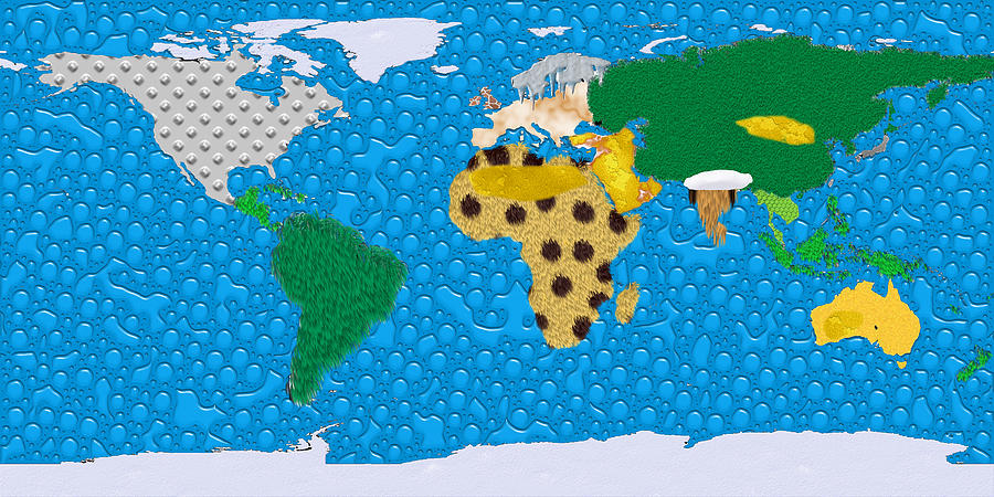 Texture Map Digital Art by Guillermo Gonzalez - Fine Art America