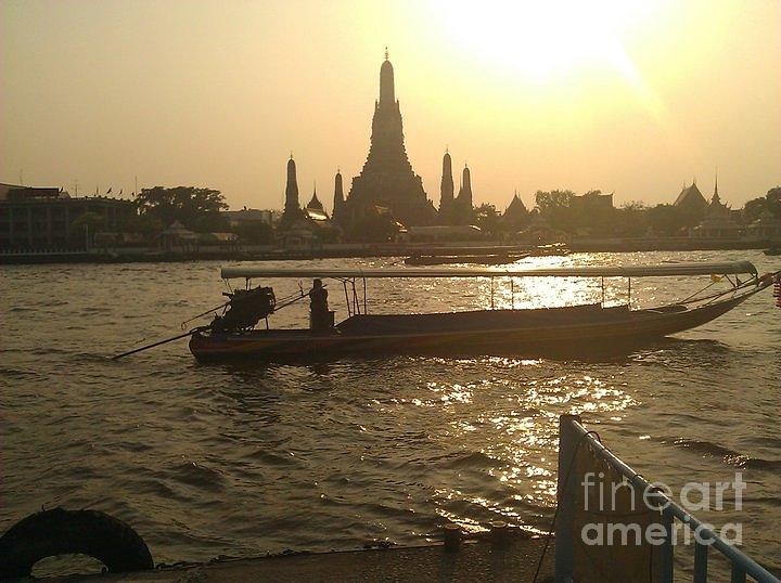 Thai Sunset Photograph by Ted Williams - Fine Art America