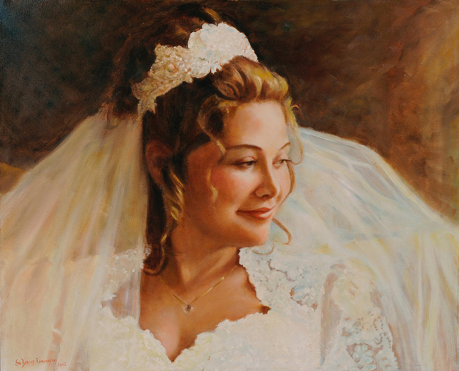 The Bride Painting by Eva Ramanuskas - Pixels