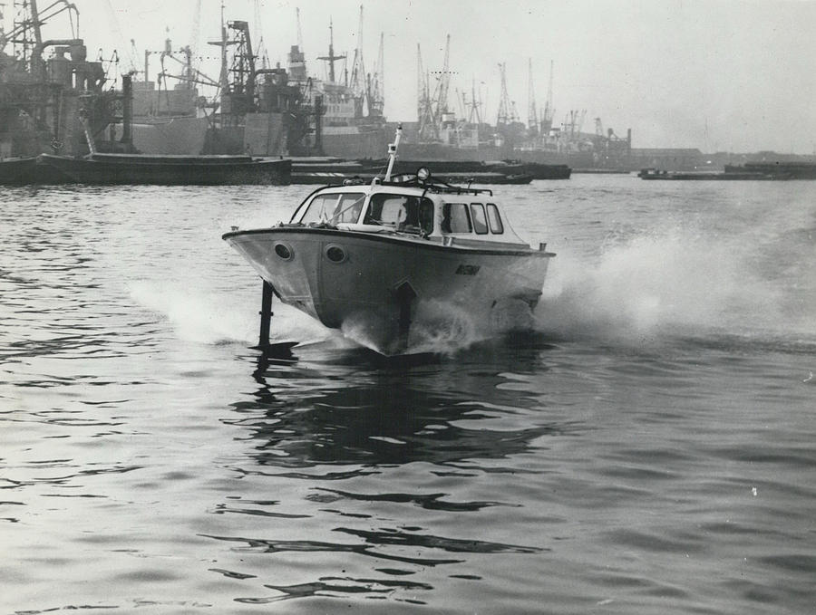 The Captains Barge” 1963 Version Photograph By Retro Images Archive