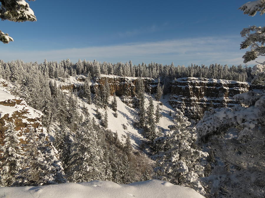 The Chasm Photograph by Keith Rohmann - Pixels