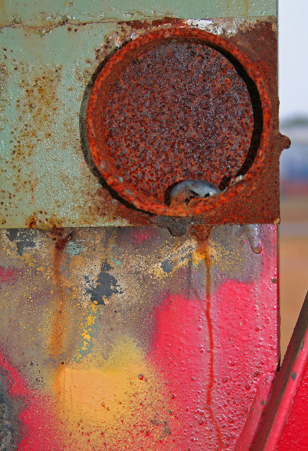 The circle of rust Photograph by Camera Rustica Bill Kerr - Pixels