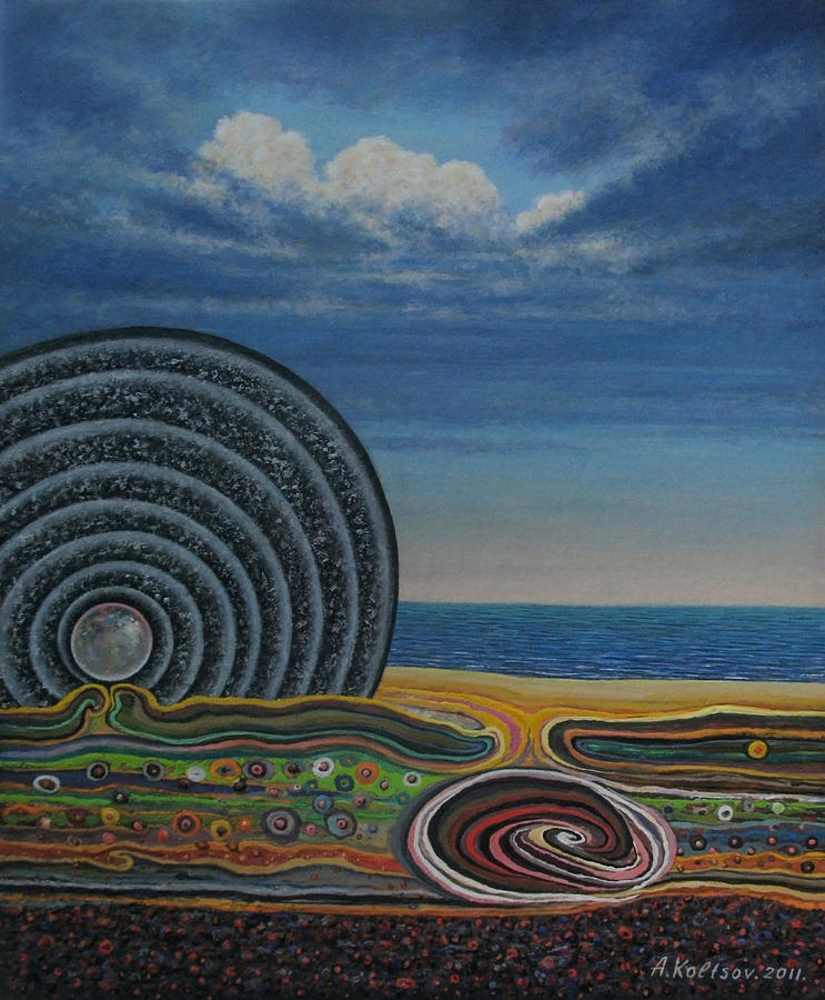 Form of development. Painting by Alexsander Koltsov - Fine Art America