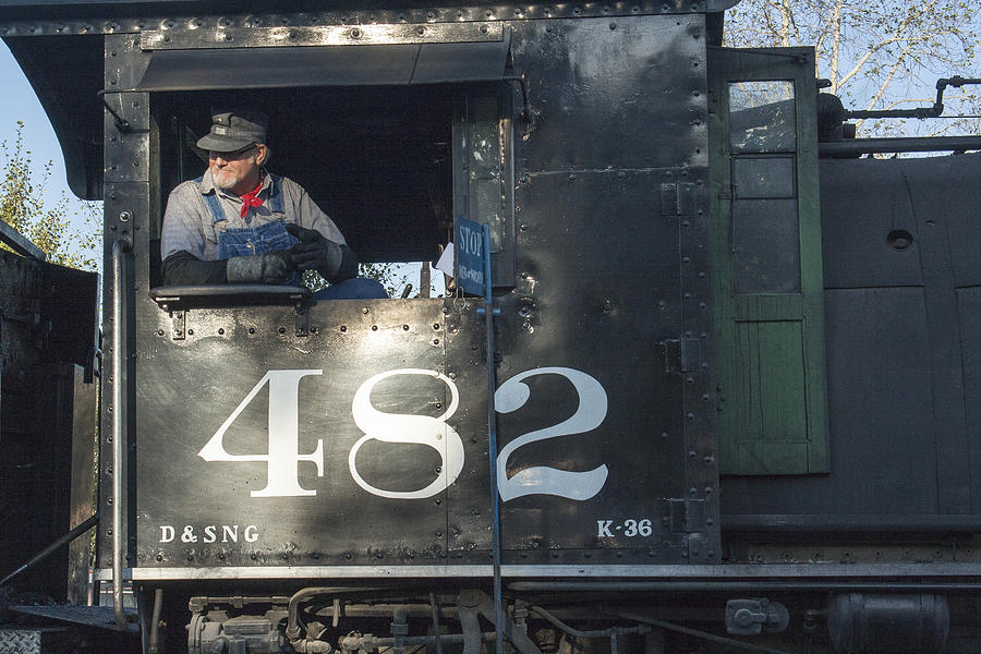 The Engineer Photograph by Jim Baker