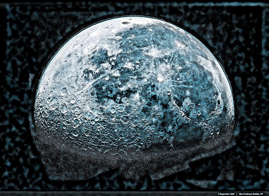 The Enlightened Moon Photograph by Robert Rhoads - Fine Art America