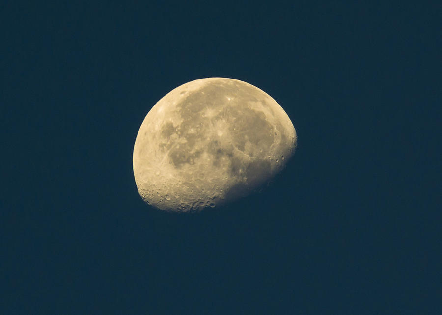 The Moon Photograph by Steve Samples - Pixels