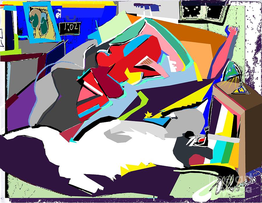 The Muse's Digital Art by Michael OKeefe - Fine Art America