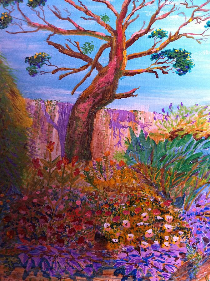 The Old Tree Painting by Peter Debelius - Fine Art America