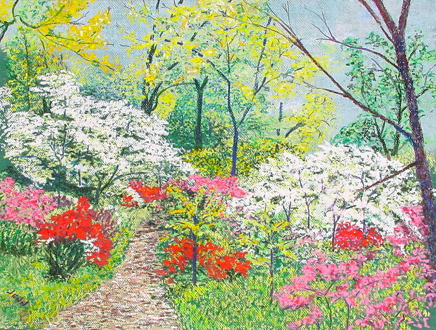 The Path Painting by Jennifer Ryan - Fine Art America