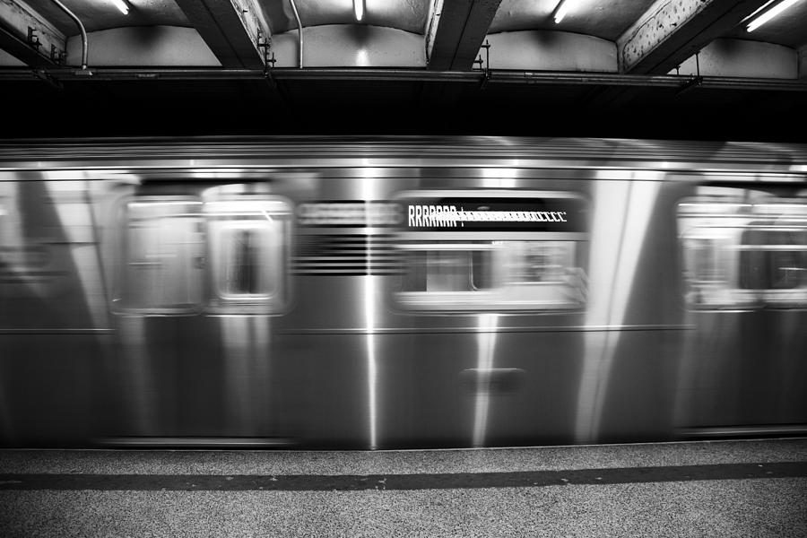The R train NYC Subway Photograph by John McGraw - Fine Art America