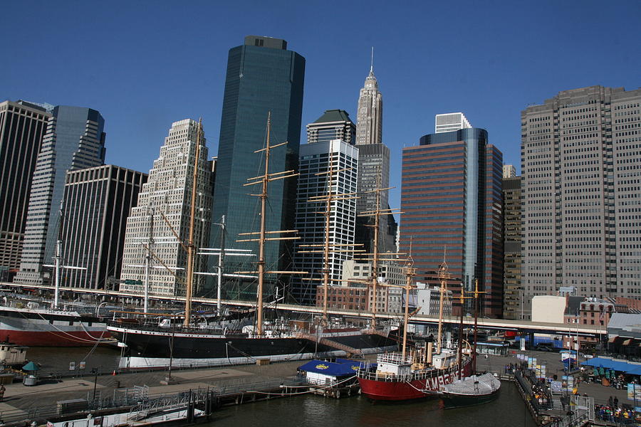 The Seaport Photograph by David E Freeman - Fine Art America