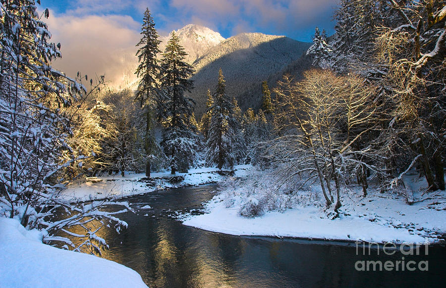 The Skoke in Winter Photograph by Don Hall - Fine Art America