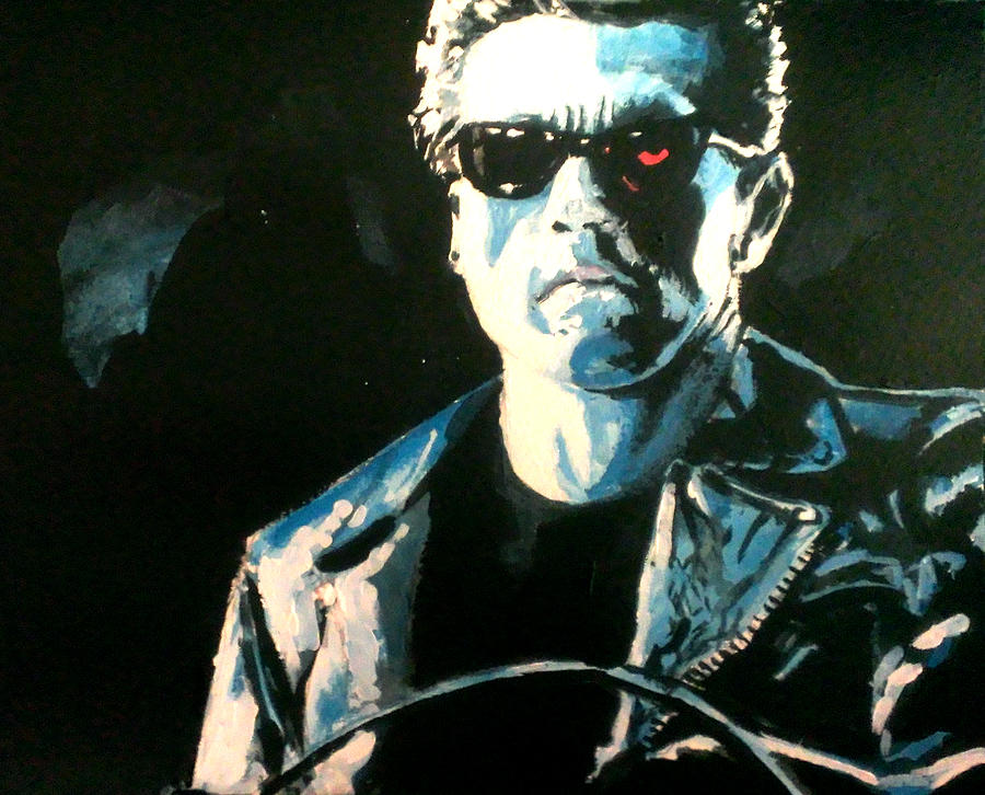 The Terminator Painting by Paul Mitchell - Fine Art America