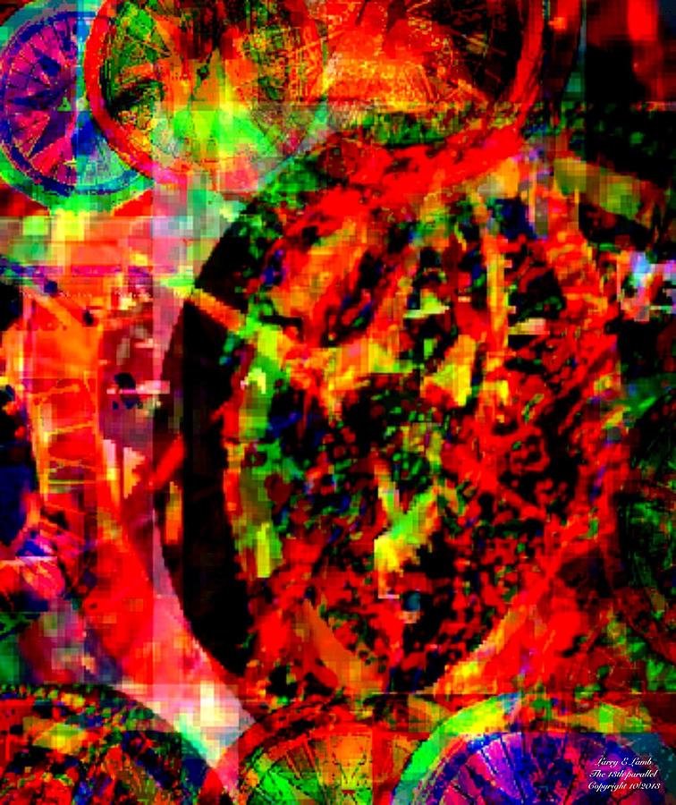 The thirteenth parallel Painting by Larry E Lamb - Fine Art America