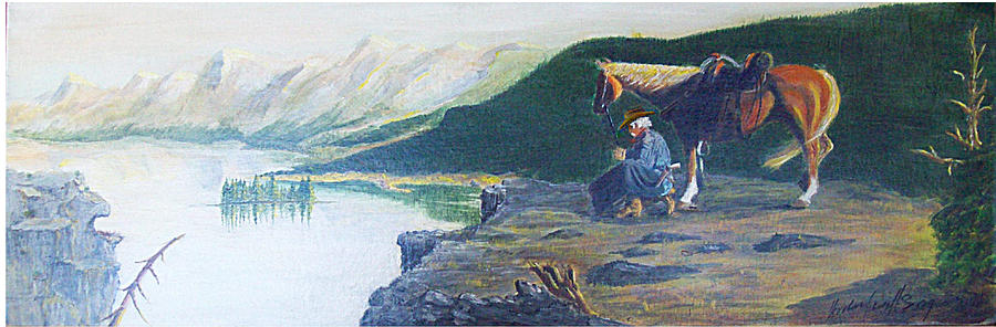 The Tracker Painting by Kendrew Lascelles - Fine Art America