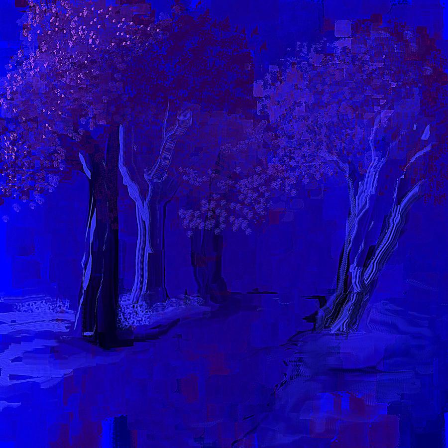 The Walking Path Painting by Jessica Wright - Pixels