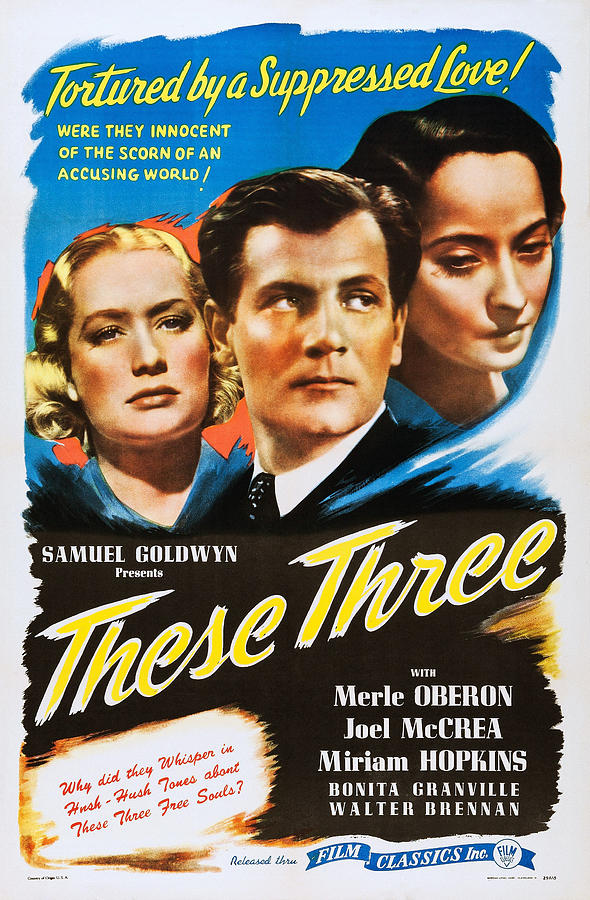 These Three, Us Poster Art, From Left by Everett