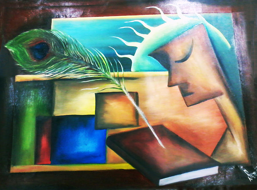 Thoughts Painting by JS Arts - Fine Art America