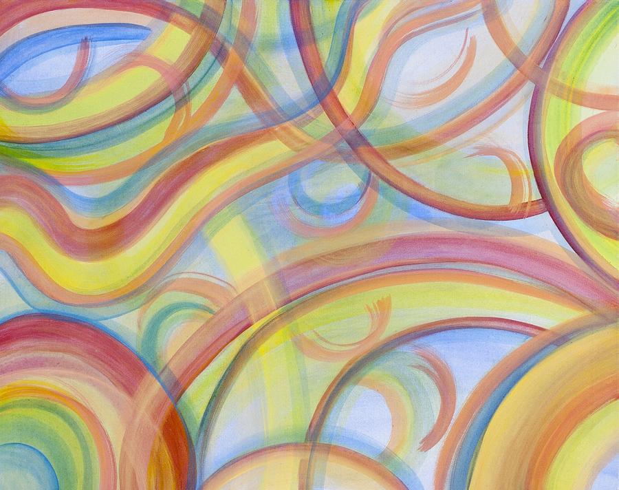 Thoughts On String Theory Painting by Cherish Franklin | Fine Art America